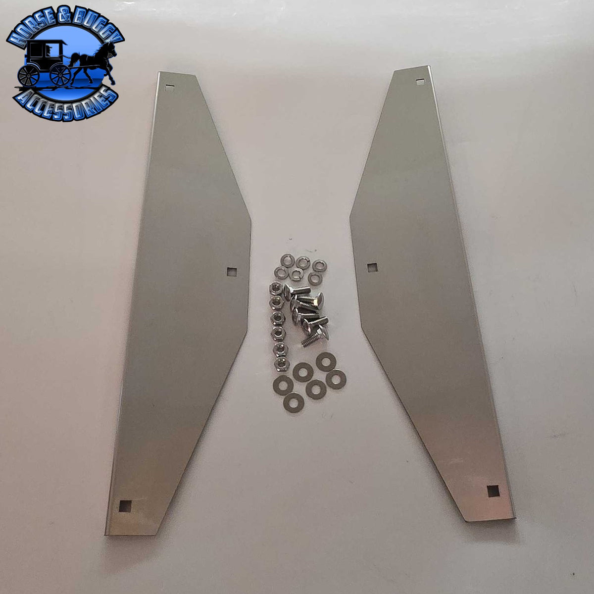 16" stainless steel mud flap weights (SOLD IN PAIRS) universal #SS-141 ...
