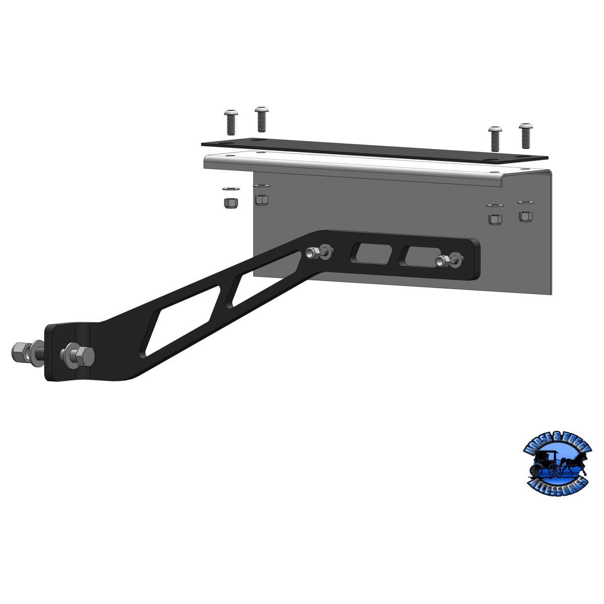 H-1425 HOGEBUILT REAR/ CENTER BRACKET (SOLD IN PAIRS) — Horse & Buggy ...