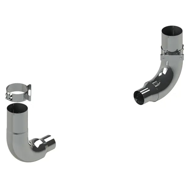 FLCL-7-02 7" Stack FTL Classic Exhaust Kit — Horse & Buggy Accessories