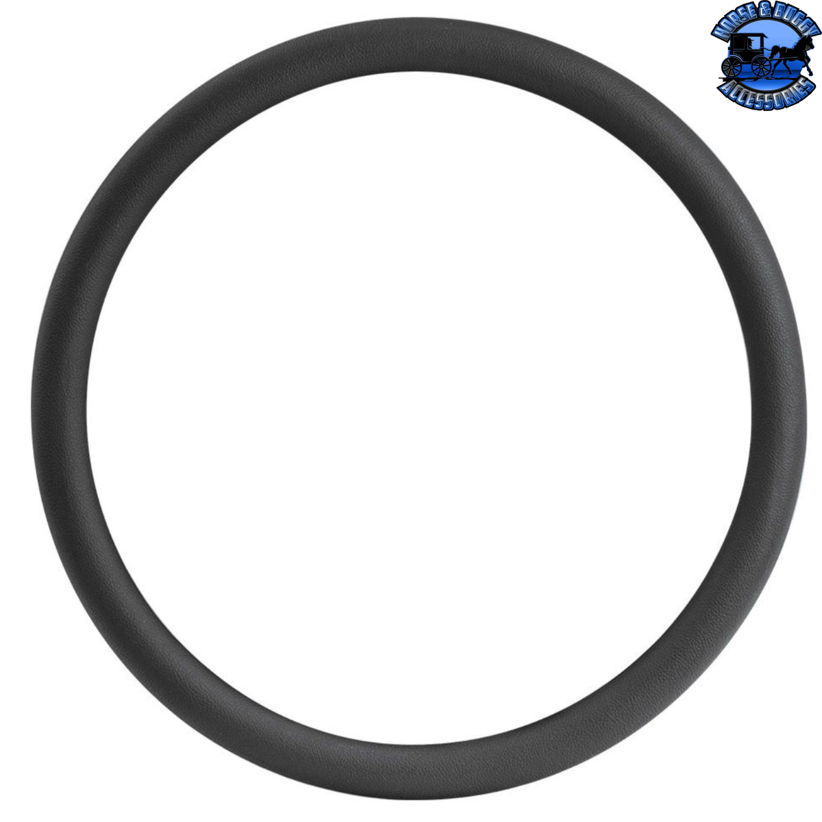 18" Black Leather Replacement Rim For United Pacific Leather Rim Steer ...
