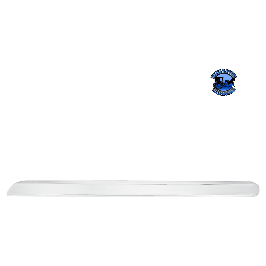 CHROME PLASTIC CENTER DASH LOWER PANEL EDGE TRIM FOR 2018-2023 FREIGHT ...