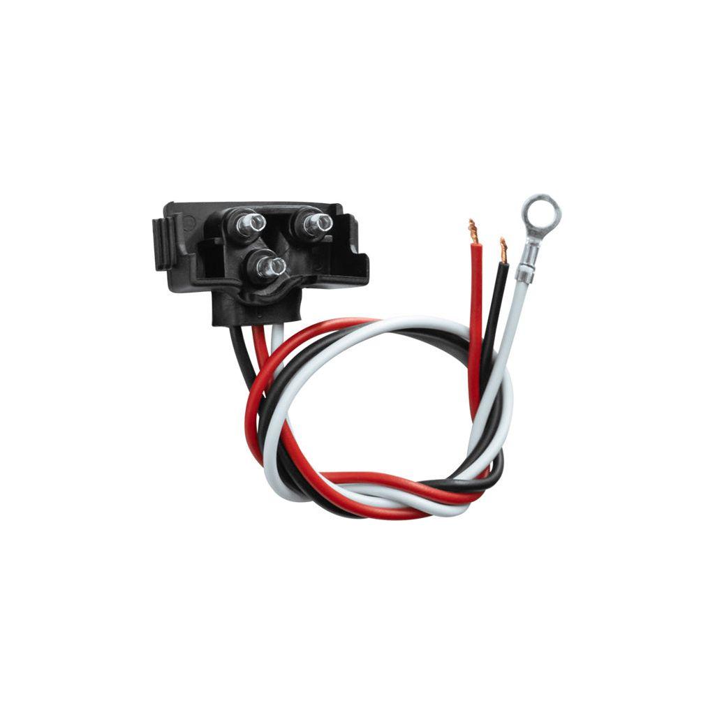 #34216P 3 Wire Pigtail With 3 Prong Right Angle Plug - 12" Lead (Bulk ...