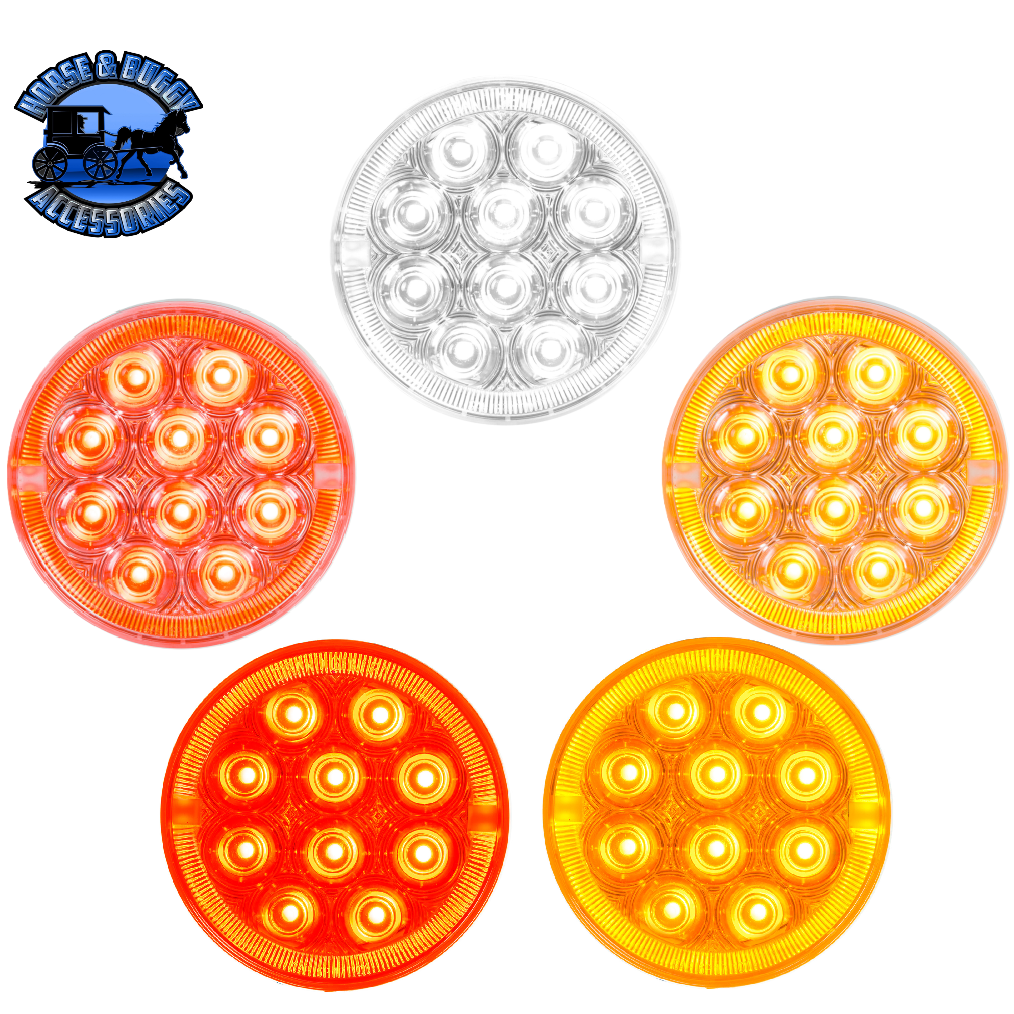 4" Prime Plus LED Light (CHOOSE COLOR) — Horse & Buggy Accessories