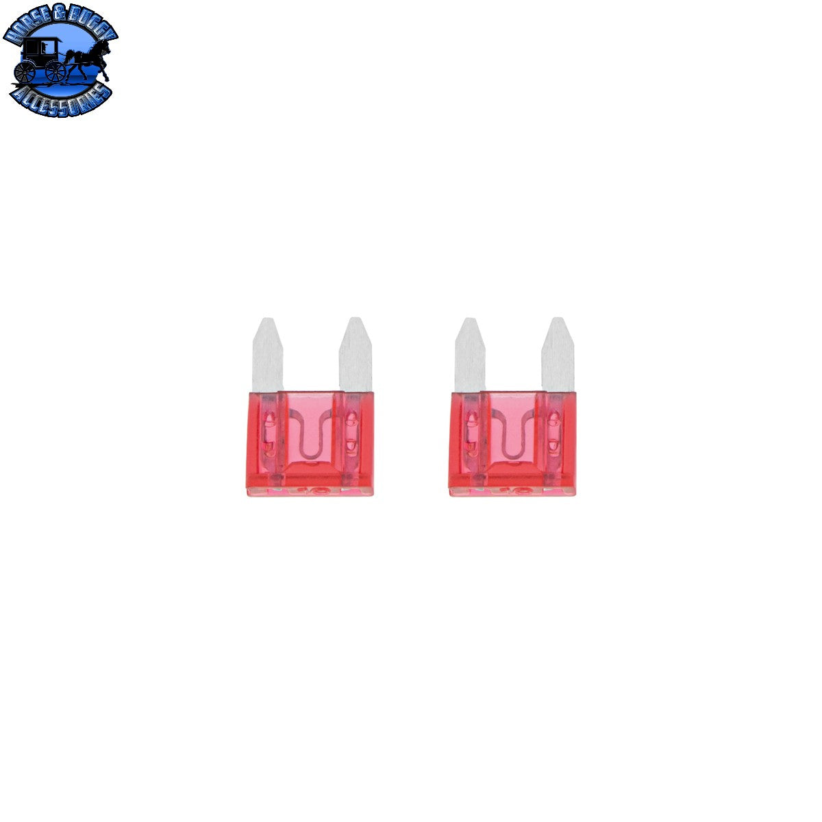 UP-98455 10 Amp Red Mini Fuse (2-Pack) — Horse & Buggy Accessories