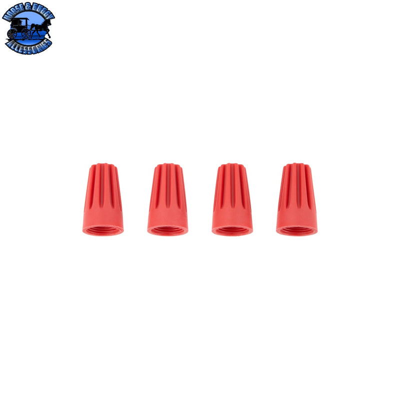 UP-98519 18-10 Red Twist Connector (4-Pack) — Horse & Buggy Accessories
