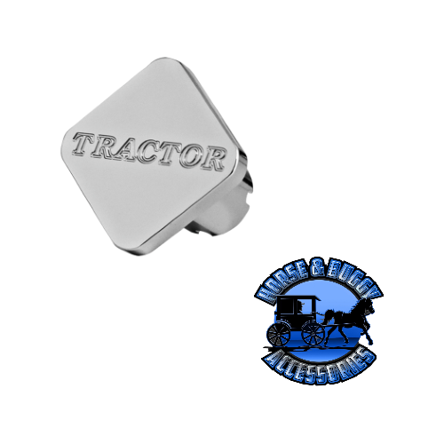 CK-TRACTOR-1 TRACTOR SQUARE KNOB — Horse & Buggy Accessories