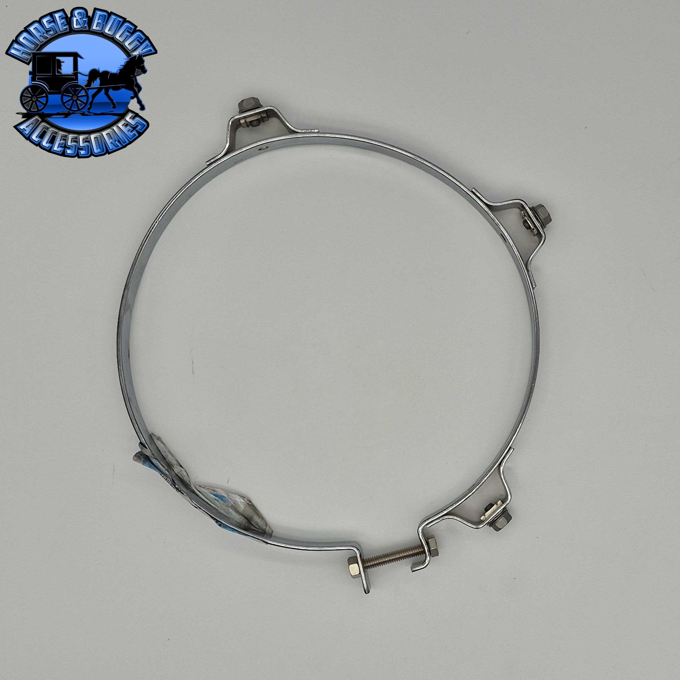 DP-85SC-1012-3N 10" 3 MOUNT MUFFLER SHIELD EXHAUST CLAMP — Horse ...
