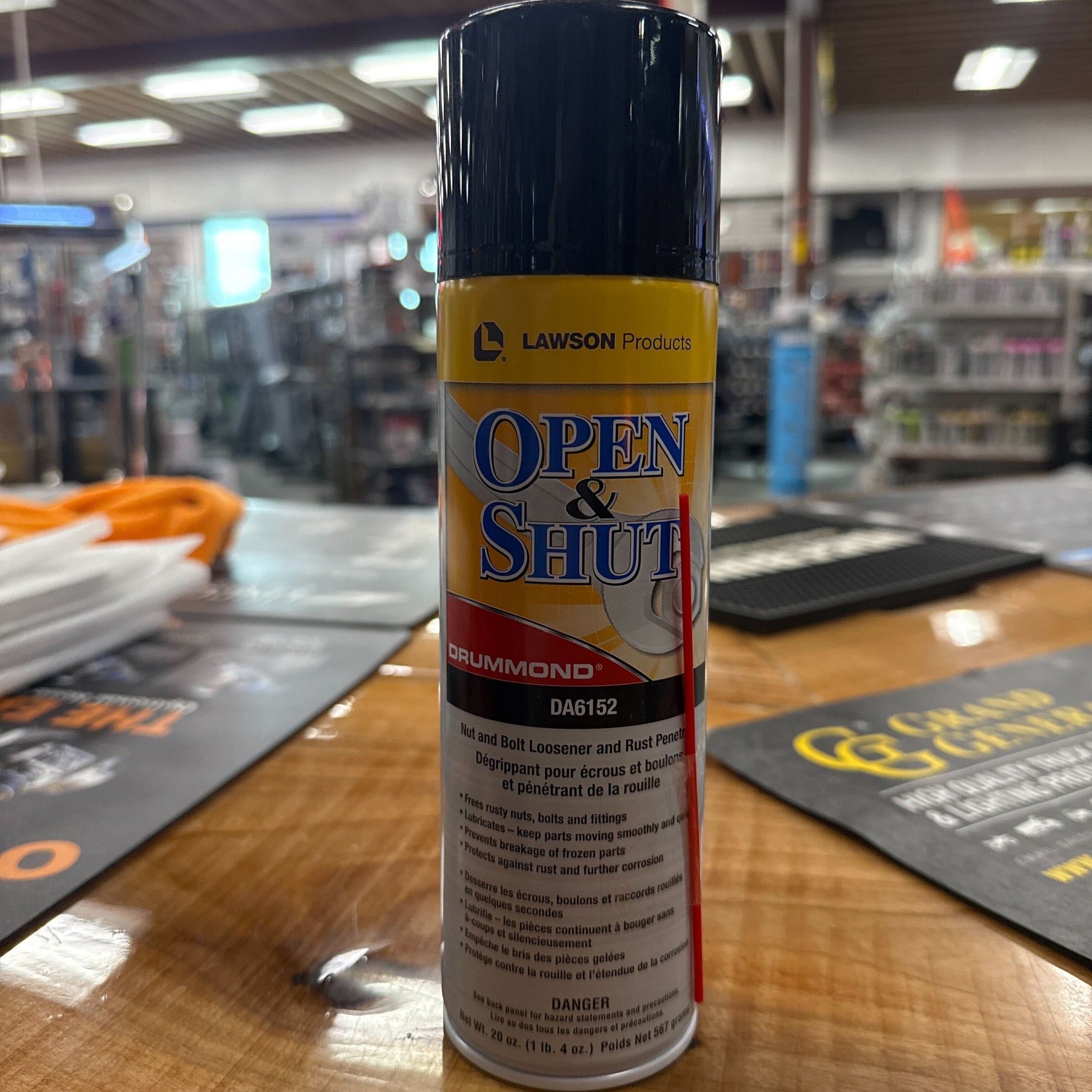 LP-DA6152 rust penetrating oil rusty bolt nut open and shut stuck fitt ...