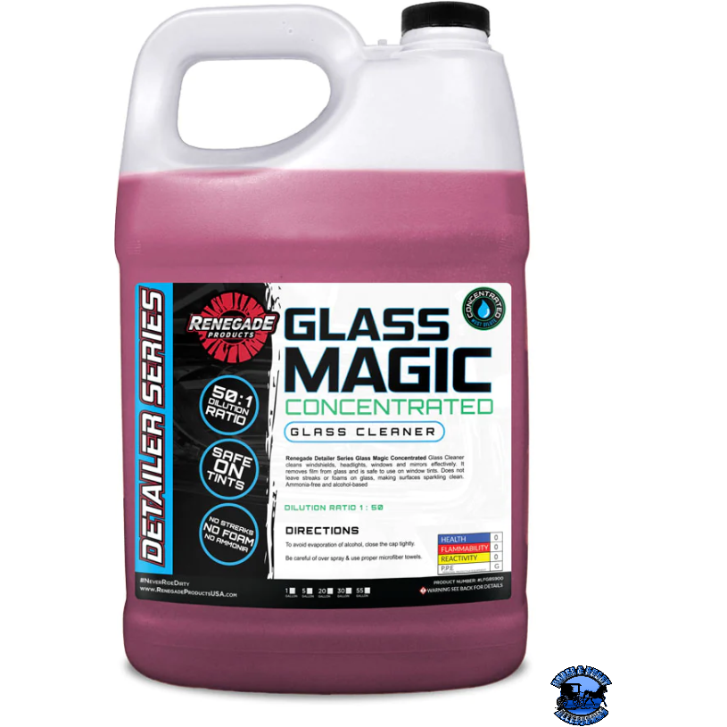Renegade Glass Magic Cleaner Concentrated Glass Cleaner rp-GBS900GO1-P ...