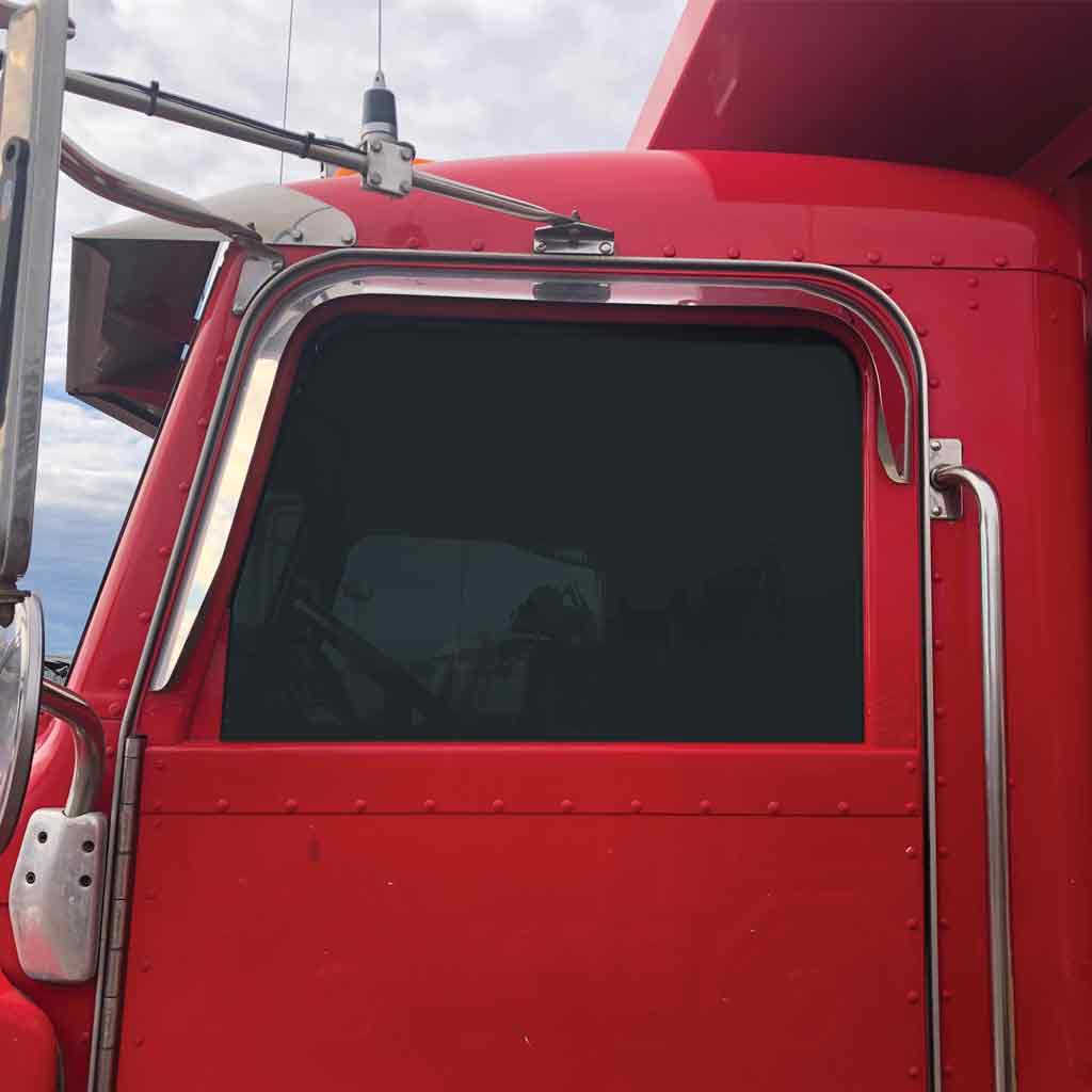 Peterbilt 379 Window Shade - No Convex Mirror Arm Cutout on Passenger ...