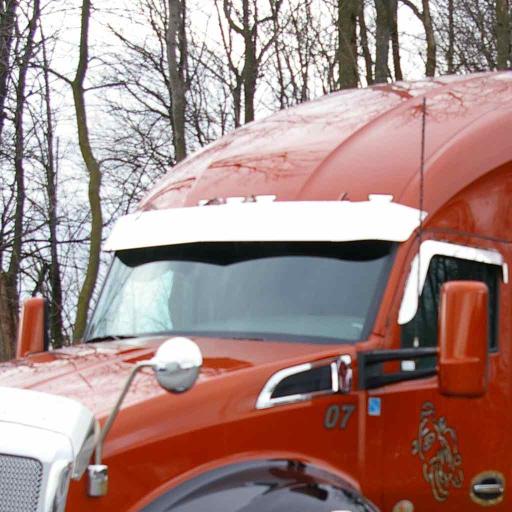 TSUN-K20 8 1/2" Kenworth T680 Sunvisor (2012+) — Horse & Buggy Accessories