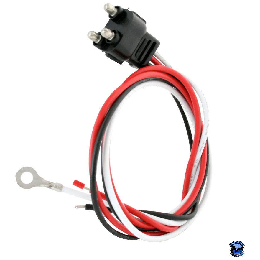 GRAND GENERAL STRAIGHT 3-PRONG LIGHT PLUG WITH 24â€³ LEAD WIRE 80468 ...