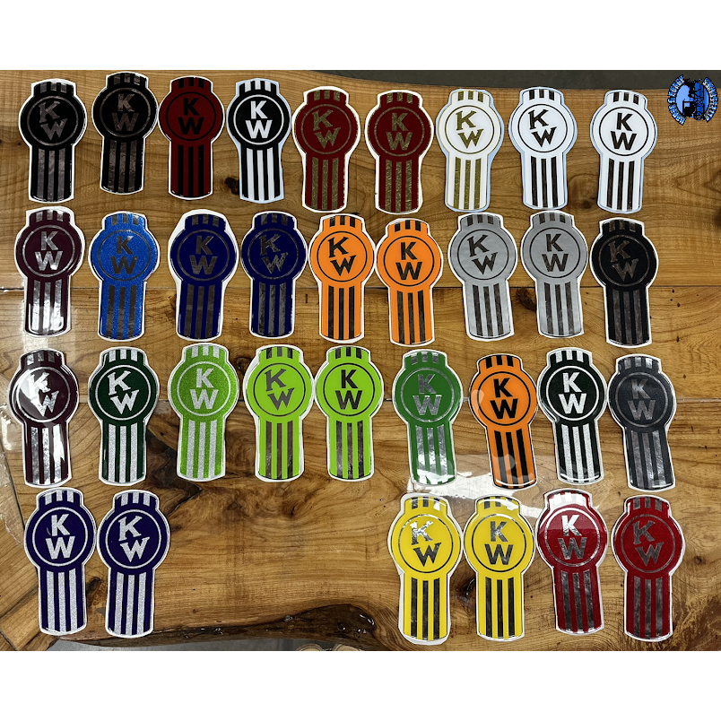 Custom Kenworth Emblem Decal Made In The USA (Choose Color) — Horse ...