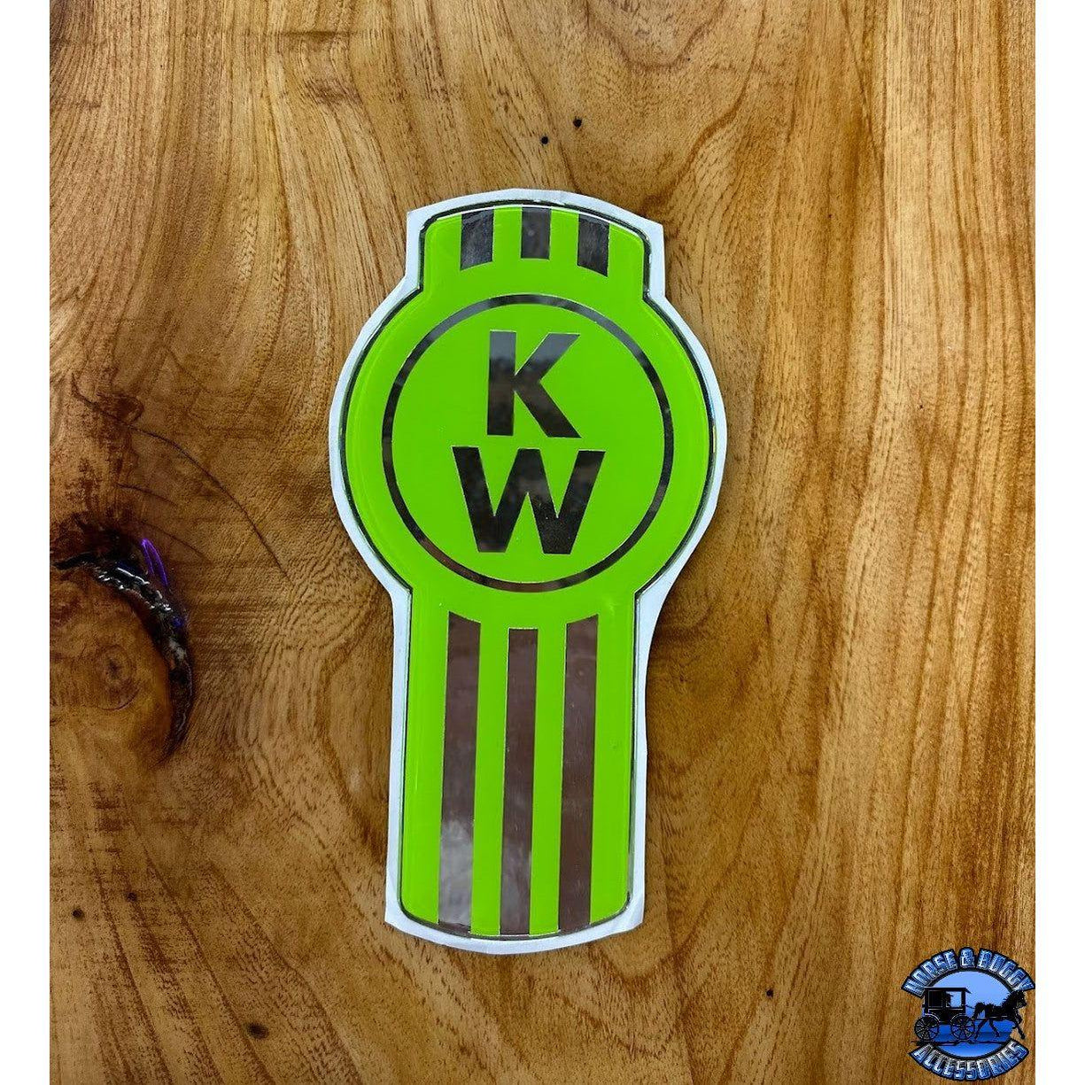 Custom Kenworth Emblem Decal Made In The USA (Choose Color) — Horse ...