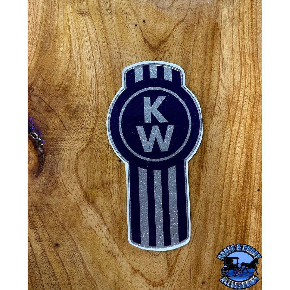 Custom Kenworth Emblem Decal Made In The USA (Choose Color) — Horse ...