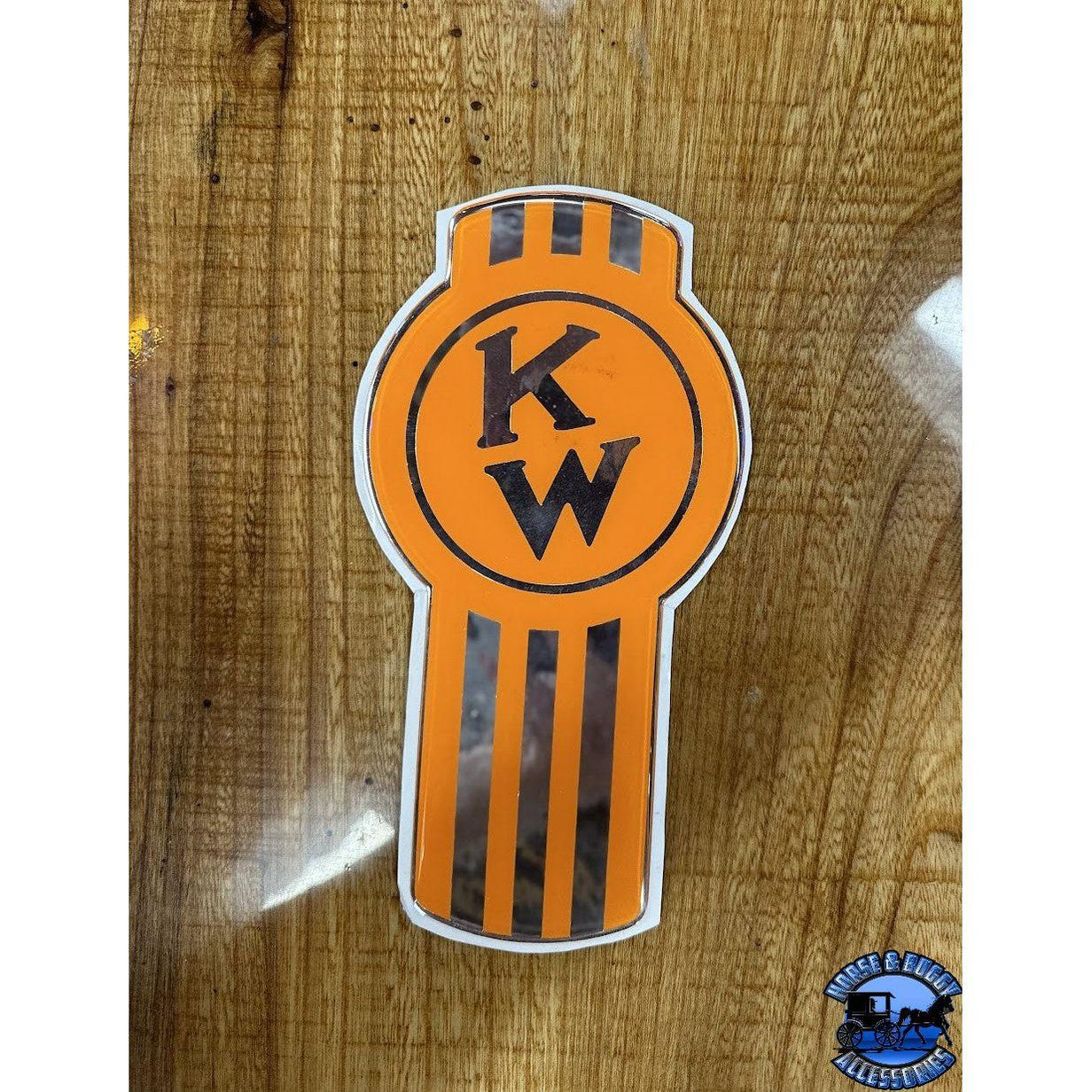 Custom Kenworth Emblem Decal Made In The USA (Choose Color) — Horse ...