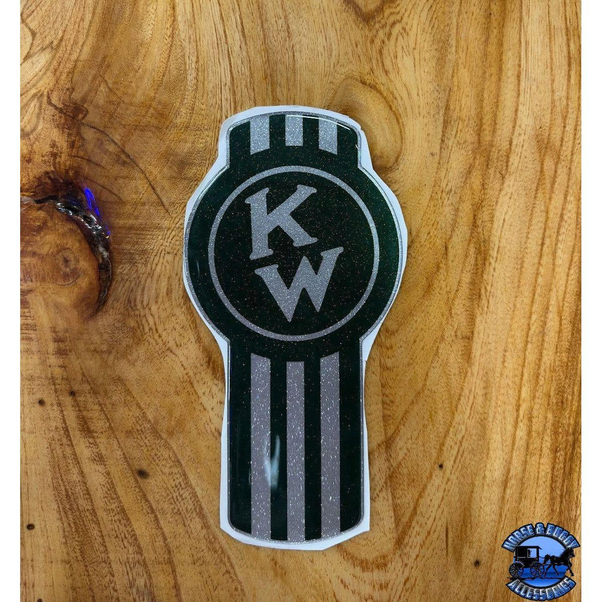 Custom Kenworth Emblem Decal Made In The USA (Choose Color) — Horse ...