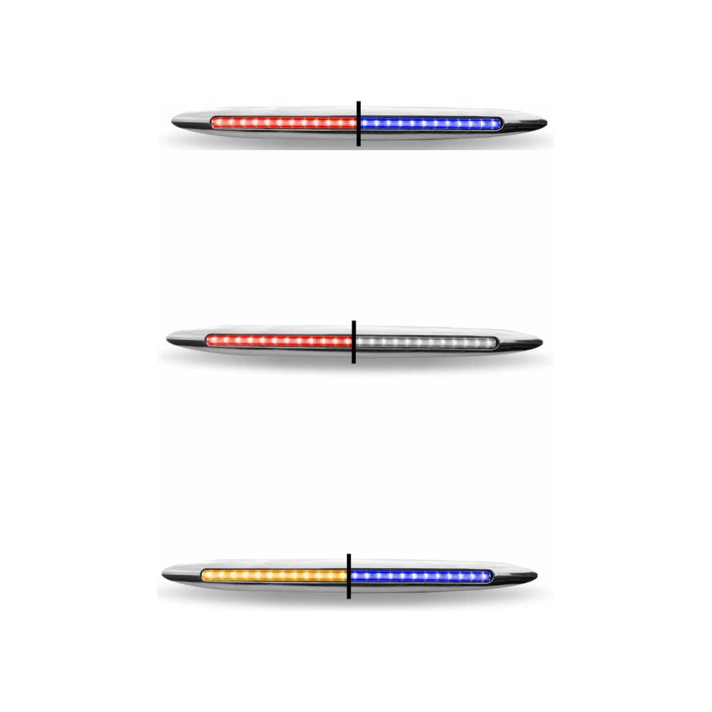 17" Slim Flatline Trux Dual Revolution LEDs (Choose Color) — Horse ...