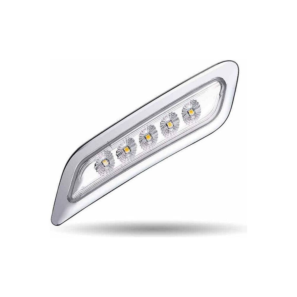 #TLED-P100CA PETERBILT AMBER TURN & MARKER DOOR LED LIGHT - DRIVER SID ...