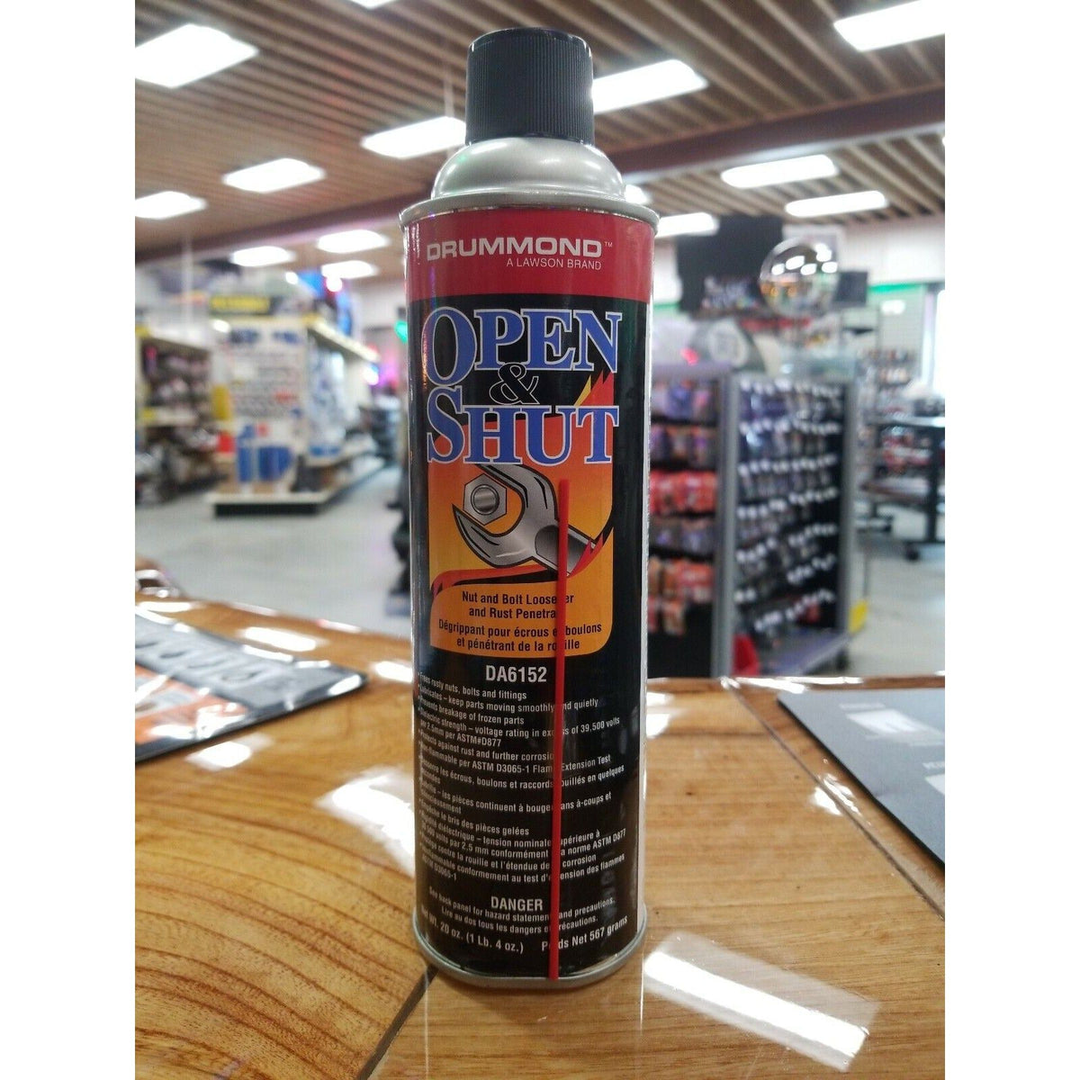 LP-DA6152 rust penetrating oil rusty bolt nut open and shut stuck fitt ...