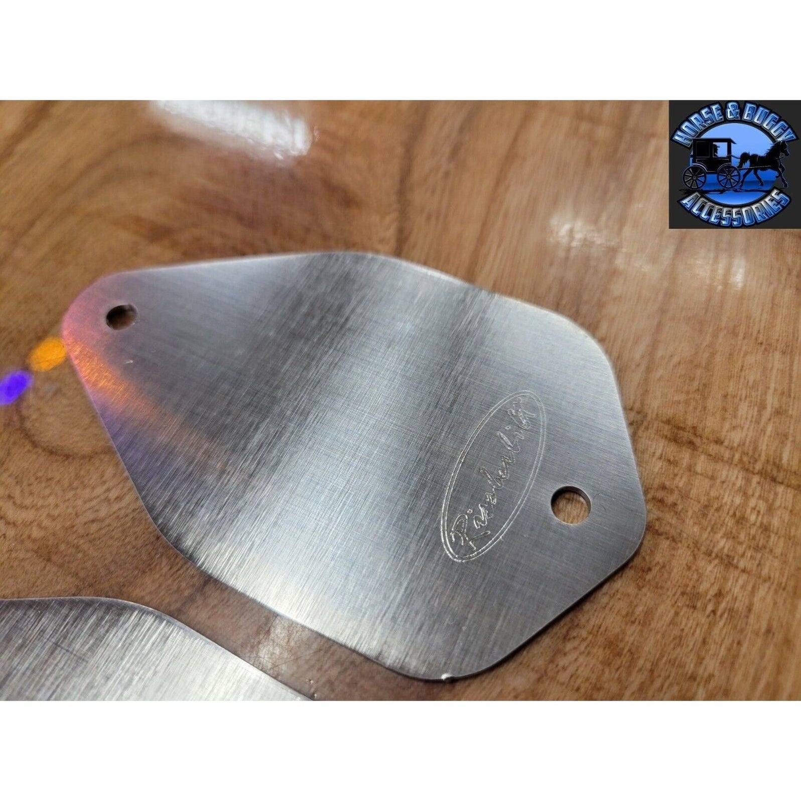 Peterbilt plates horn delete kit stainless steel paintable custom pair ...